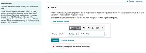 Solved A Review Constants Learning Goal To Practice Chegg
