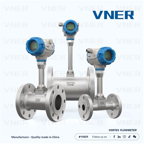 High Temperature Vortex Flow Meter For Steam Flange Connection Vortex High Temperature Vortex Flow Meter For Steam Flange Connection Vortex