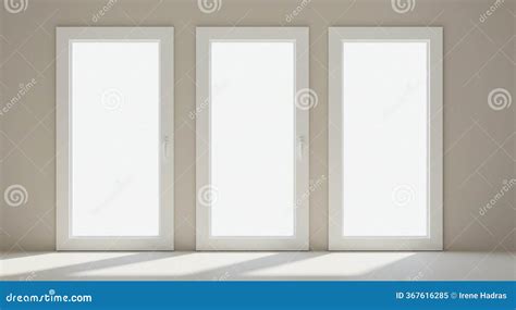 3 Rectangular Windows With Small Arch Windows Above Book Shelves Are On The Walls To Either