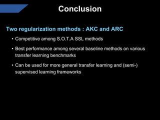 Review Adaptive Consistency Regularization For Semi Supervised Transfer Learning PPT