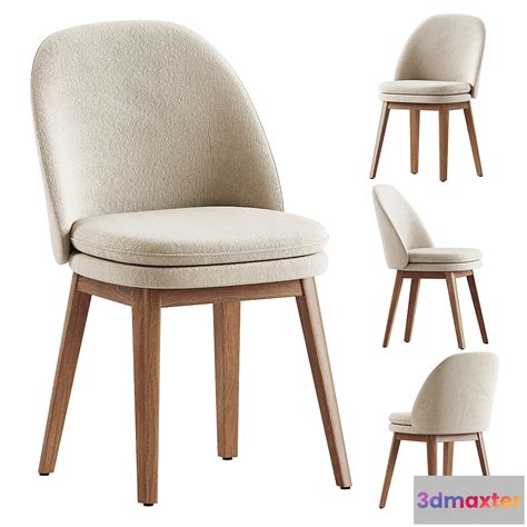 Wayne Side Dining Chair Westelm 3d Max 3dmaxter