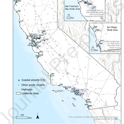 Maps Of California Airports