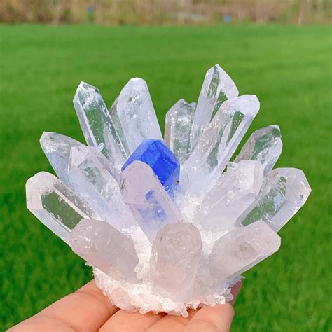 320 450g Natural Clear Quartz Crystal Clustercrystal Vugcollection