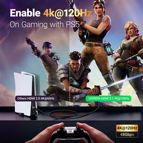 UGREEN 8K@60Hz 4K@120Hz 48Gbps HDMI Cable | UGREEN UK