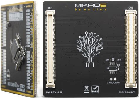 mikroe 3483 mcu card for stm32 stm32f429nih6