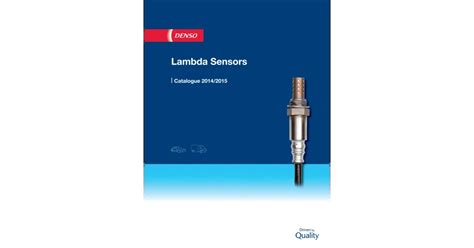 New Catalogue And Range Expansion For DENSO Lambda Sensors Autobiz Ie
