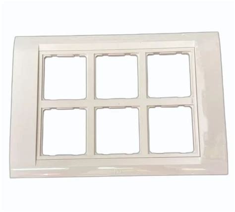 6 Module Switch Plate Finish Type Glossy At ₹ 113piece In Mumbai