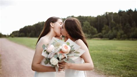 Lesbian Kiss Videos Download The Best Free 4k Stock Video Footage