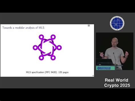 Free Video Formally Analyzing A Cryptographic Protocol Standard How