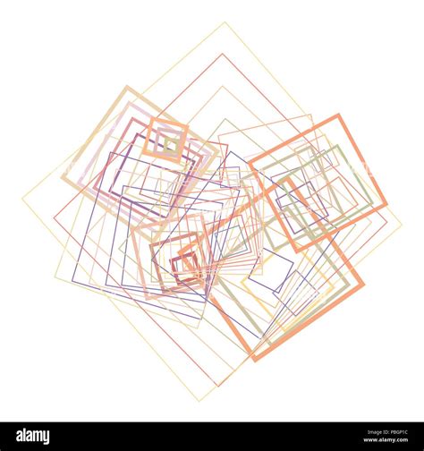 Abstract Conceptual Geometric Square Rectangle Pattern Good For Web