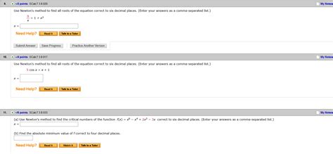 Solved Use Newton S Method To Find All Squareroots Of The Chegg