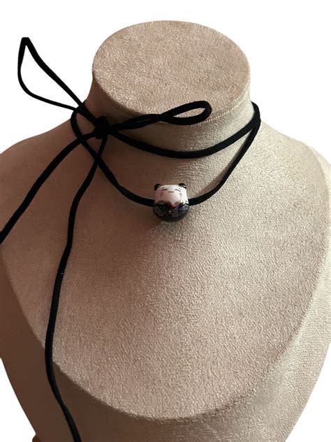 Kitty Chord Choker Pretty Gorgeous Stuff