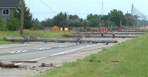 Significant Storm Damage In Fremont