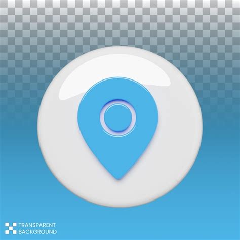 Premium Psd Pin Location 3d Icon Illustration