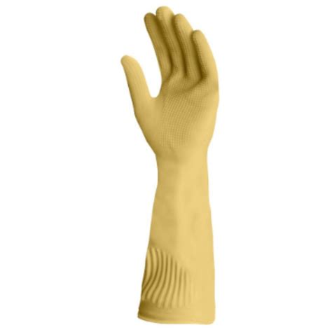 Kit 12 Luvas De Segurança Látex Longatex Punho Longo Danny Workpar