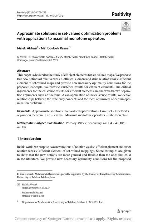 approximate solutions in set valued optimization problems with