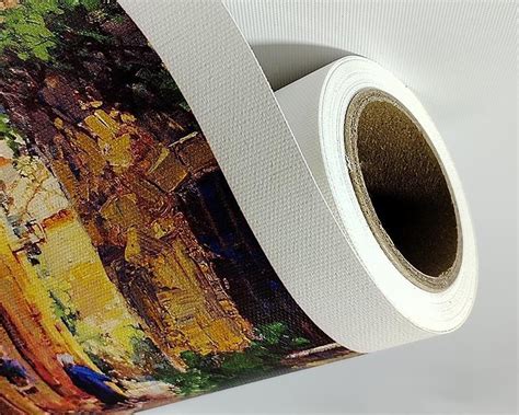 Matte Cotton Polyester Rolls Inkjet Canvas For Digital Printingeargaerg Cotton Polyester Blank