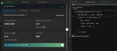 Aditi Kumari On Linkedin Geekstreak2024 Geeksforgeeks Gfg160