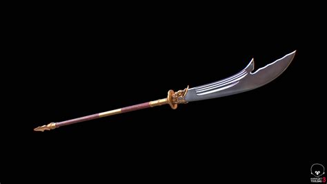 Artstation 青龙偃月刀