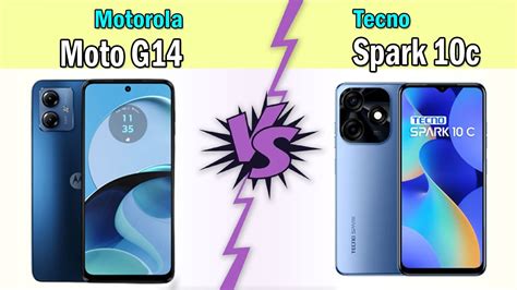 Moto G14 Vs Tecno Spark 10c Phone Comparison Youtube