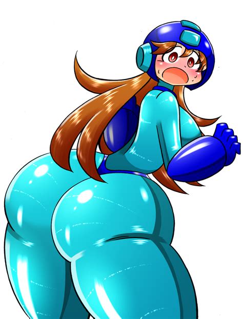 Rule 34 1girls Bodysuit Huge Ass Large Breasts Mega Man Mega Manclassic Mega Man Character