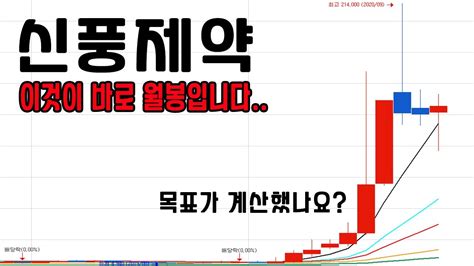 신풍제약 과거 월봉에 해답이 있다 주가전망 주식분석 Youtube