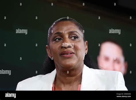 Paris France 23rd May 2024 Marie Jose Perec During The Draw At