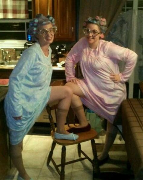 Old Lady Costumes Dont You Just Wish You Had The Curlers Funny