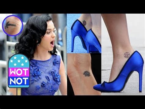 Katy Perry Tattoos Jesus Peppermint And Strawberry Ink With Her Grandma