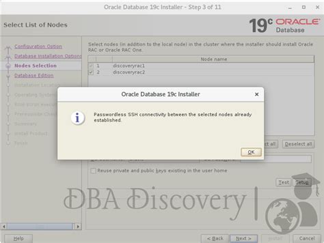 step by step installation of oracle database 19c software dba discovery