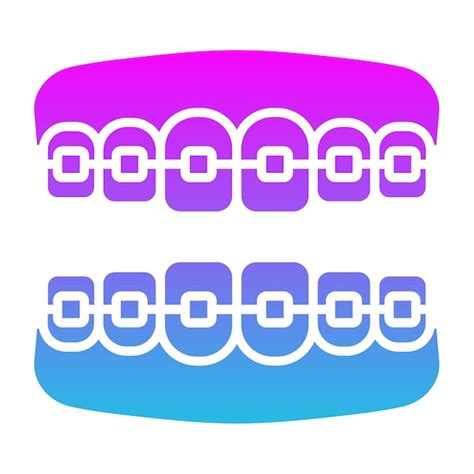 Premium Vector Braces Icon