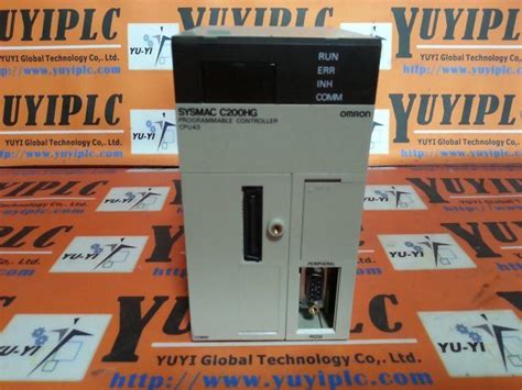 OMRON C200HG CPU43 E C200HW COM01