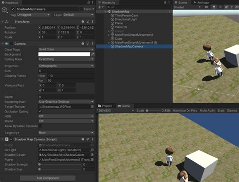 阴影实现 shadowmap方式 yanghui01 博客园