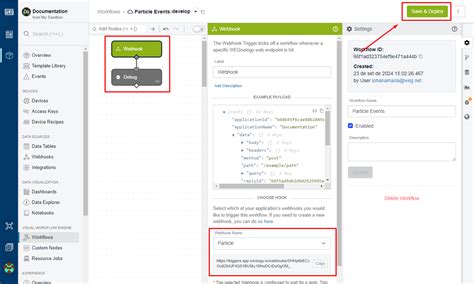 How To Integrate Particle And Wegnology Wegnology Iot Platform Documentation