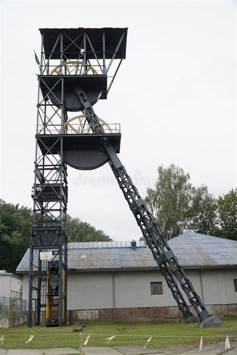 Coal Mine Shaft Elevator Nowa Ruda Poland Editorial Stock Image