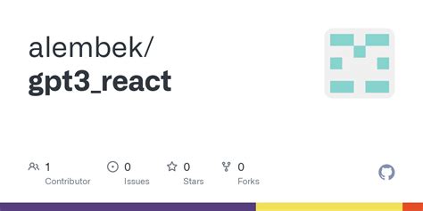 github alembek gpt3 react