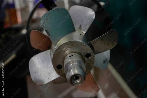 Old Torpedo From A Warship Open Control Of Self Propelled Weapon With