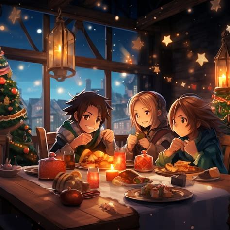 Images De Fond Ecran Anime Sombre Noel Téléchargement Gratuit Sur Freepik