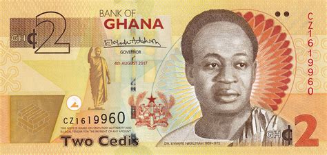 2 Cedis Ghana 1957 Date Numista