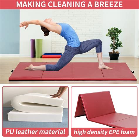 Folding Gymnastics Mat Gym Floor Mat Tumbling Mats For Gymnastics Skill