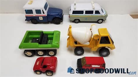 Vintage Metal Usps And Bell System Coin Banks And Tonka Toys