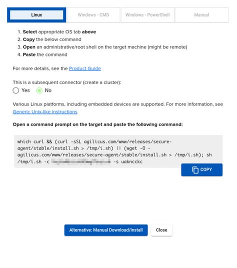 Connector Install Ubiquiti Edgerouter X Agilicus