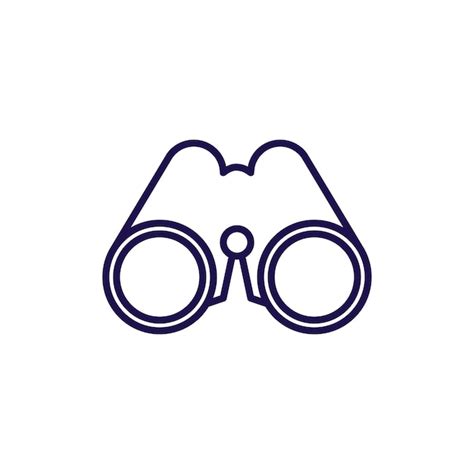 Premium Vector Binoculars Icon Vector Design Templates