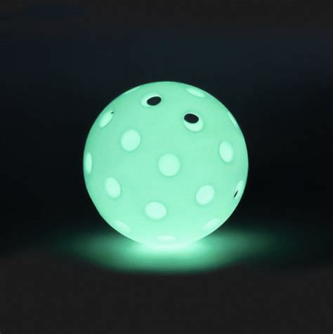 Crestgolf 74mm 야광 피클볼 공 4개세트 피클볼 K