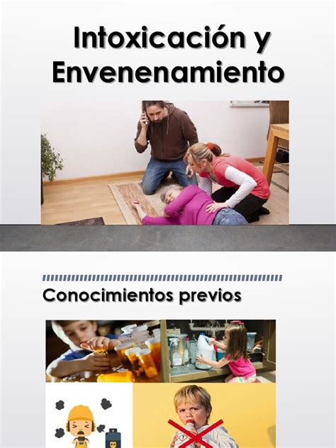 Intoxicacion Y Envenenamiento Pdf Veneno Toxicidad