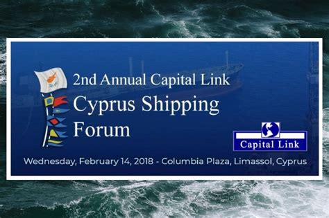 Ilias Tsakiris Attended The Capital Link Cyprus Shipping Forum