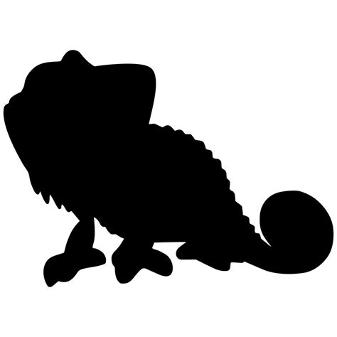 Pascal From Rapunzel Tangled Silhouette Vinyl Decal Black Red