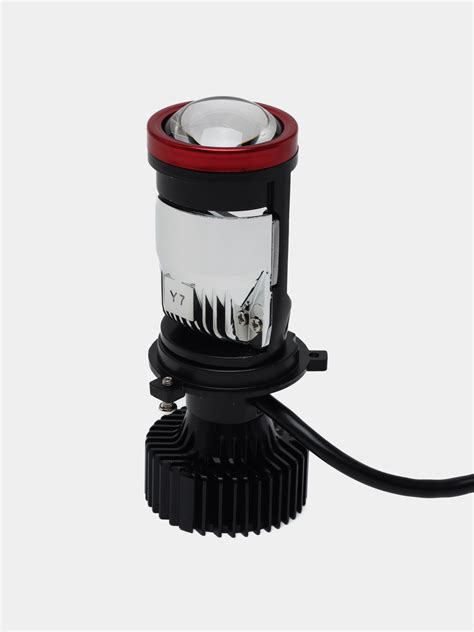 Лед Led лампы H4 Y7. Светодиодная автомобильная лампа с мини линзы H4 ...