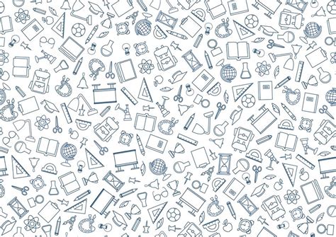 School Pattern Vector Art Icons And Graphics For Free Download