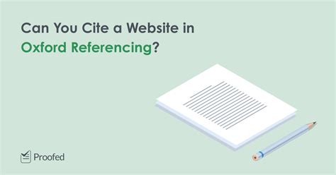 How To Cite A Website In Oxford Referencing Proofeds Writing Tips